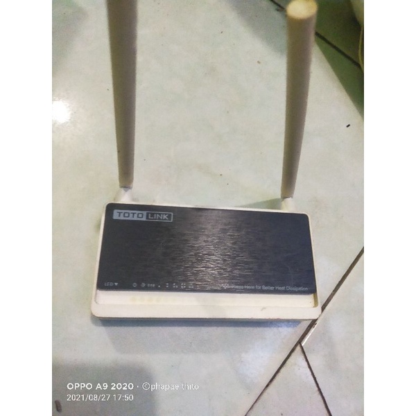 Jual TOTO LINK Model N300RT unit plus adaptor | Shopee Indonesia