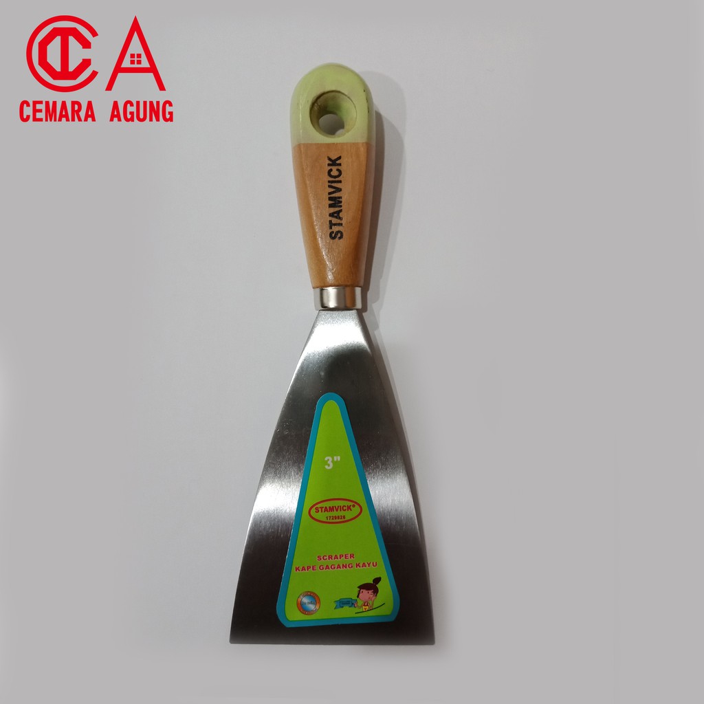 Jual Kape Scraper Merk Stamvick 3" (7,5 cm) | Shopee Indonesia