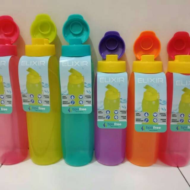 Jual Botol air sport elixir 1 liter / Botol minum sport elixir 1000 ml ...