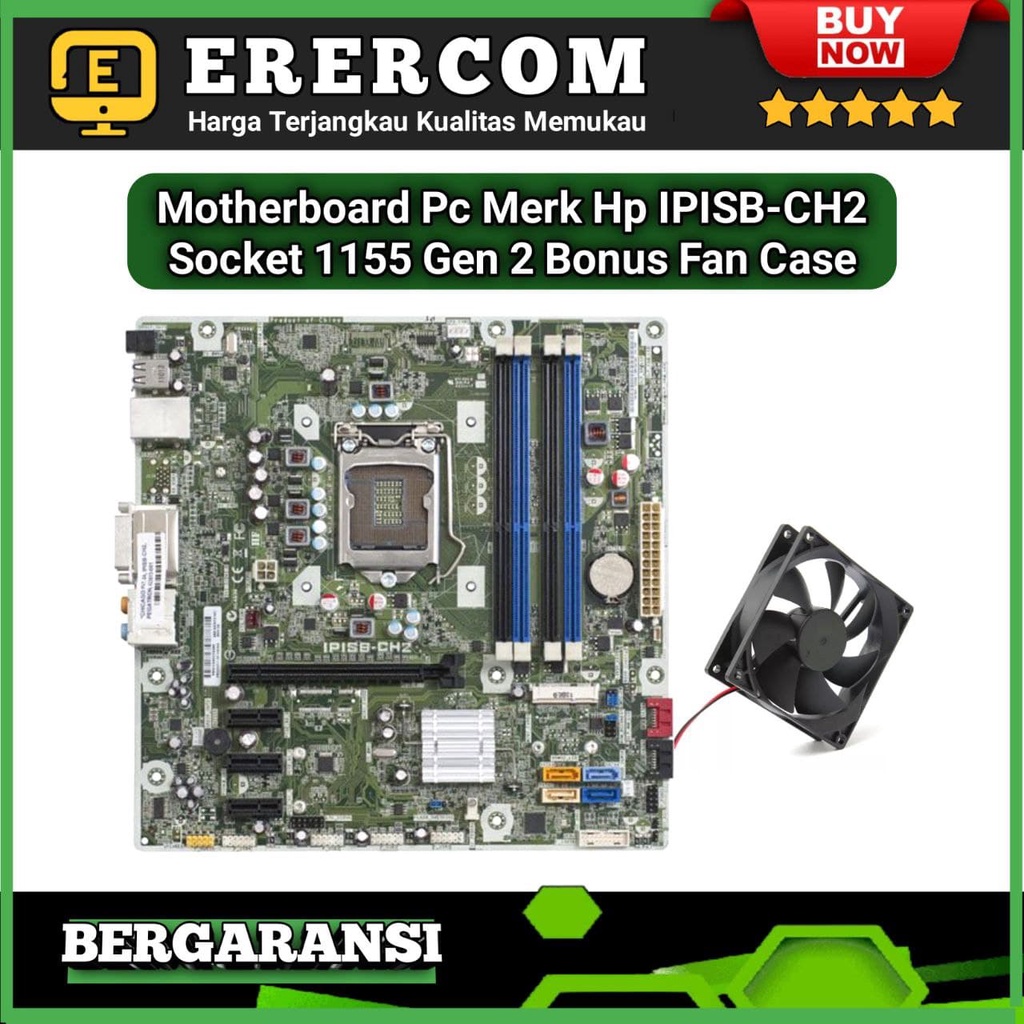 Jual Motherboard Mobo Mainboard Pc Merk HP IPISB-CH2 Socket 1155 Sandy ...