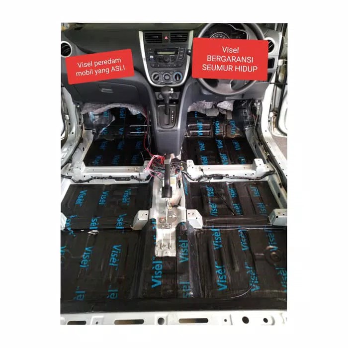 Jual PEREDAM MOBIL ASLI Visel 2mm | Shopee Indonesia