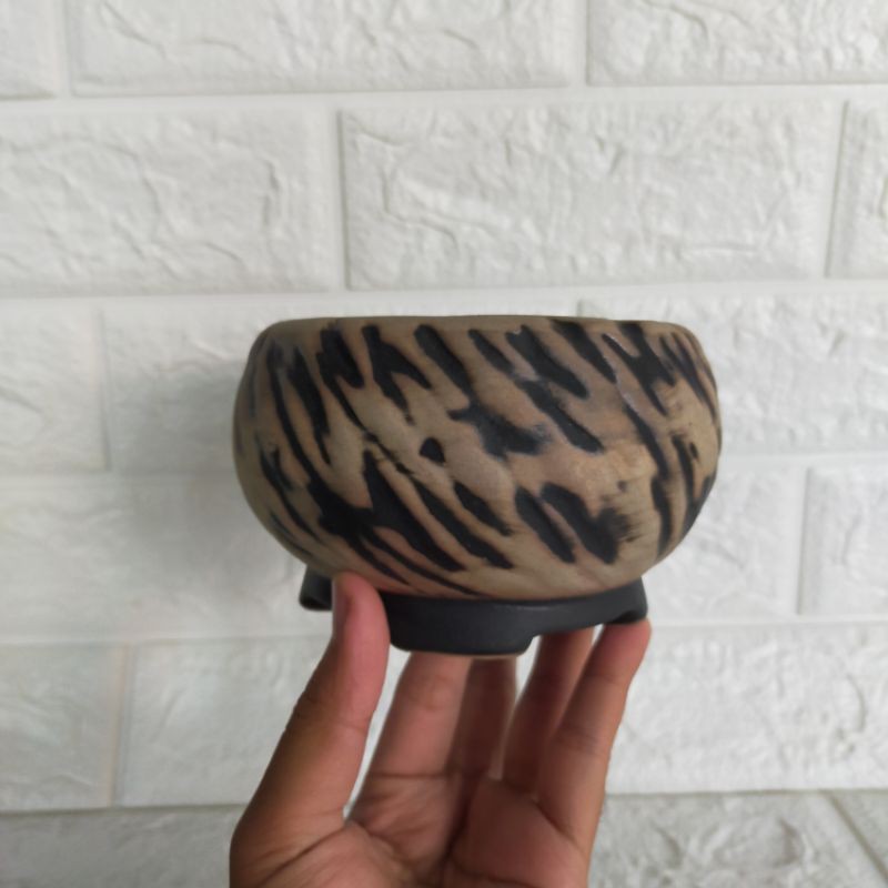 Jual POT KERAMIK TEKSTUR KASAR TYPE C 155 | Shopee Indonesia