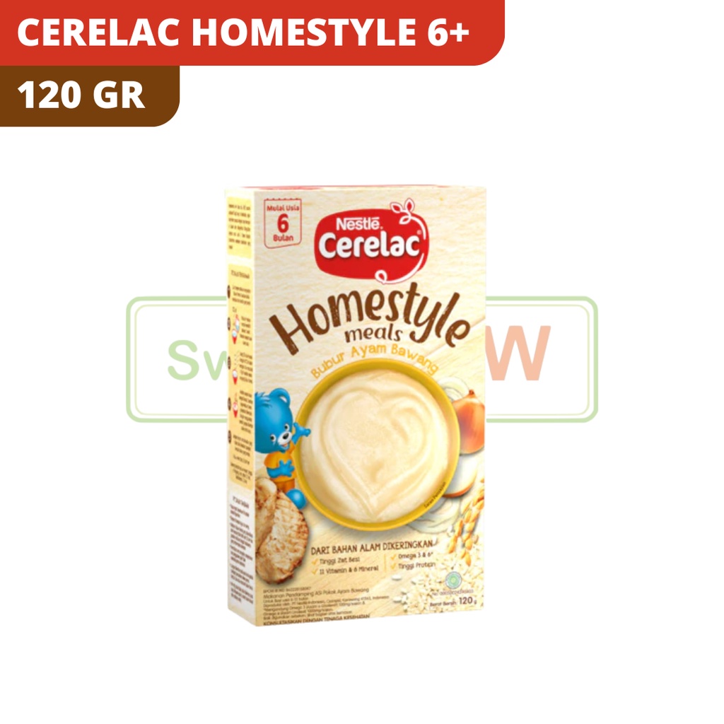 Jual NESTLE CERELAC HOMESTYLE 6+ AYAM BAWANG 120GR | Shopee Indonesia