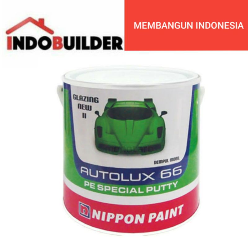 Jual DEMPUL MOBIL AUTOLUX 66 PE PUTTY 1 KG NIPPON PAINT SEKELAS ...