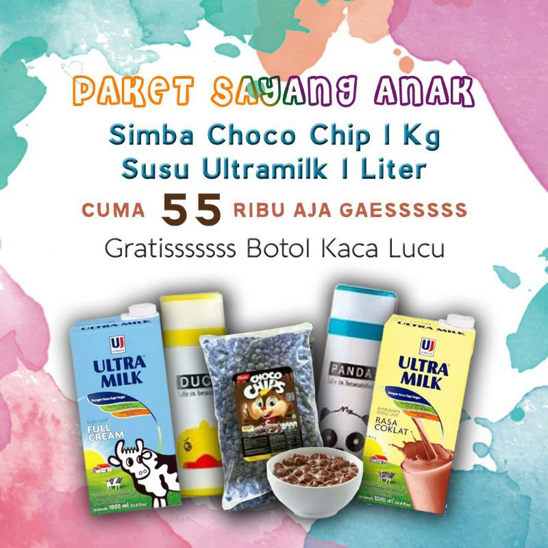 Jual Paket Sayang Anak Simba 1kg & Susu Ultra 1Liter | Shopee Indonesia