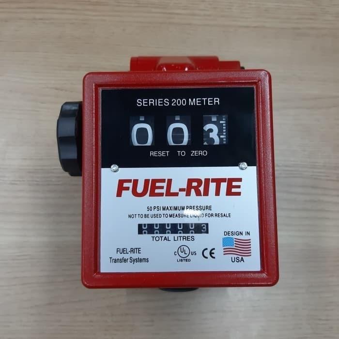 Jual Flow Meter Meteran Solar Flowmeter Fuel-Rite 1" 3Digit | Shopee ...