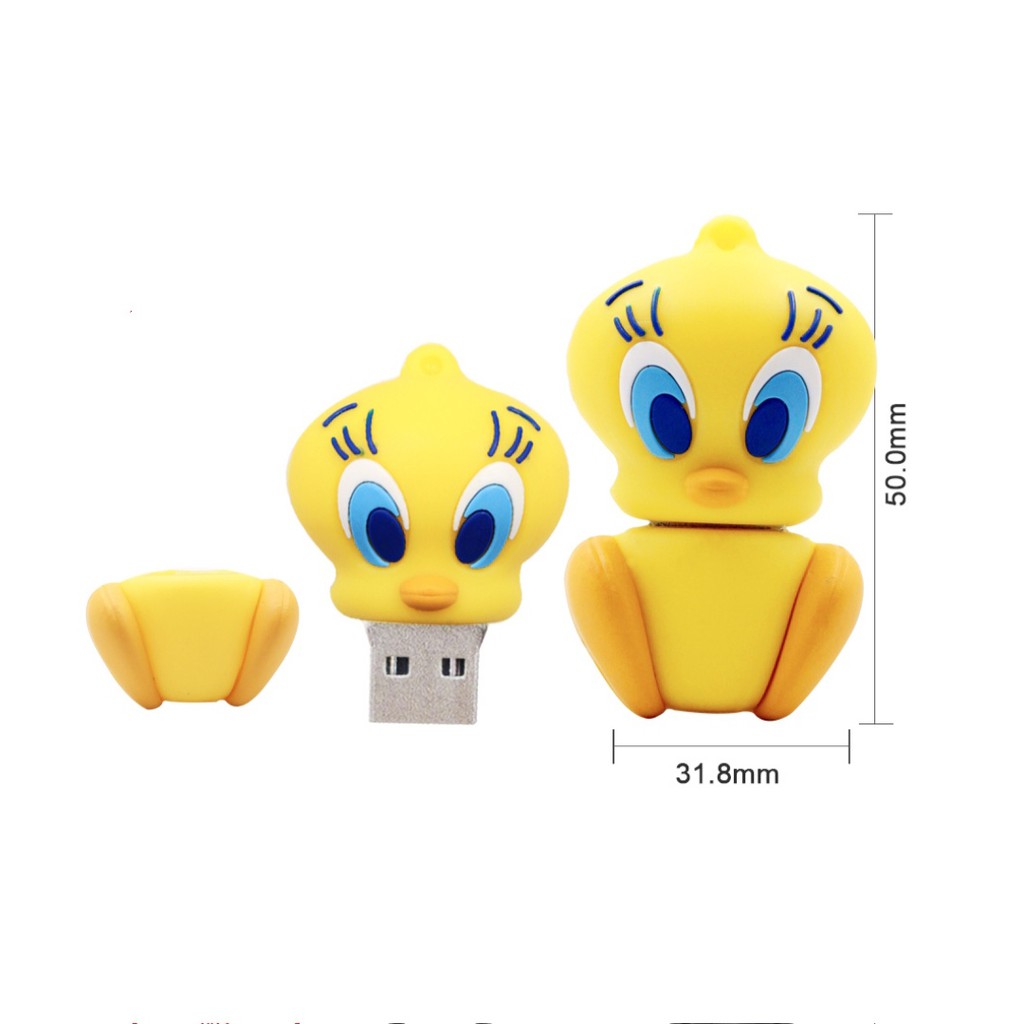 Jual Flashdisk Tweety Karakter Unik 8Gb 16Gb 32Gb | Shopee Indonesia