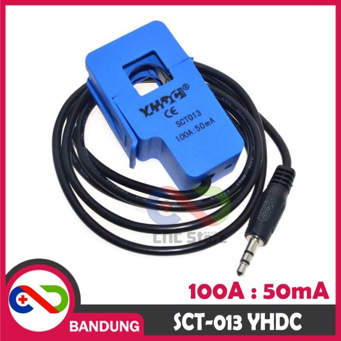 Jual SCT013000 YHDC 100A SENSOR ARUS CLAMP 100A 50MA CT CURRENT SENSOR ...