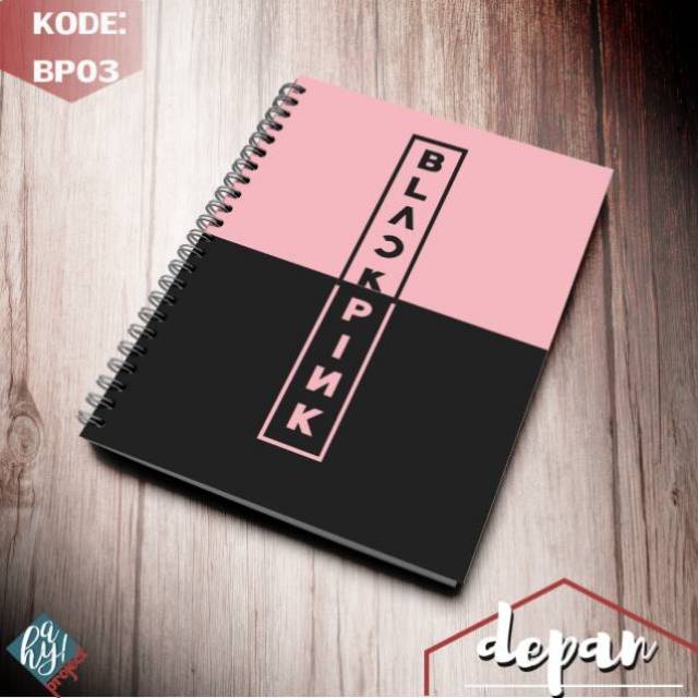 Jual Notebook BLACKPINK | Notes BLACKPINK | Buku Catatan BLACKPINK ...