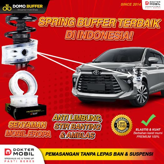 Jual Paket 1 Set Domo Buffer Shockbreaker Mobil - Spring Buffer Mobil ...