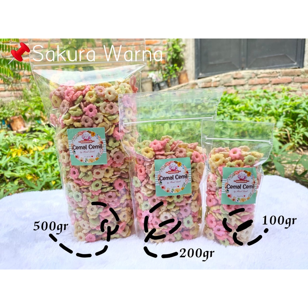 Jual Sakura / Snack Sakura / Jajan Jadul / Snack Warna Warni / Makanan ...