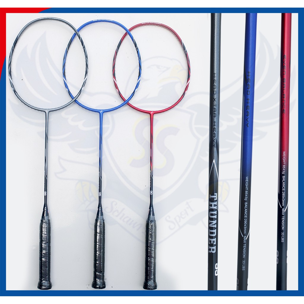 Jual Raket Badminton FLEX POWER THUNDER | FLEXPOWER THUNDER 90 95 99 ...