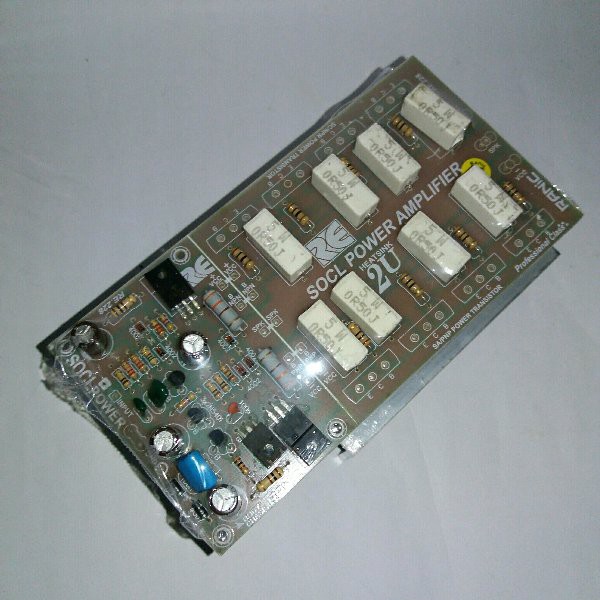 Jual Kit Power Amplifier S-OCL plus 2U Final 838 dan Heatsink | Shopee ...