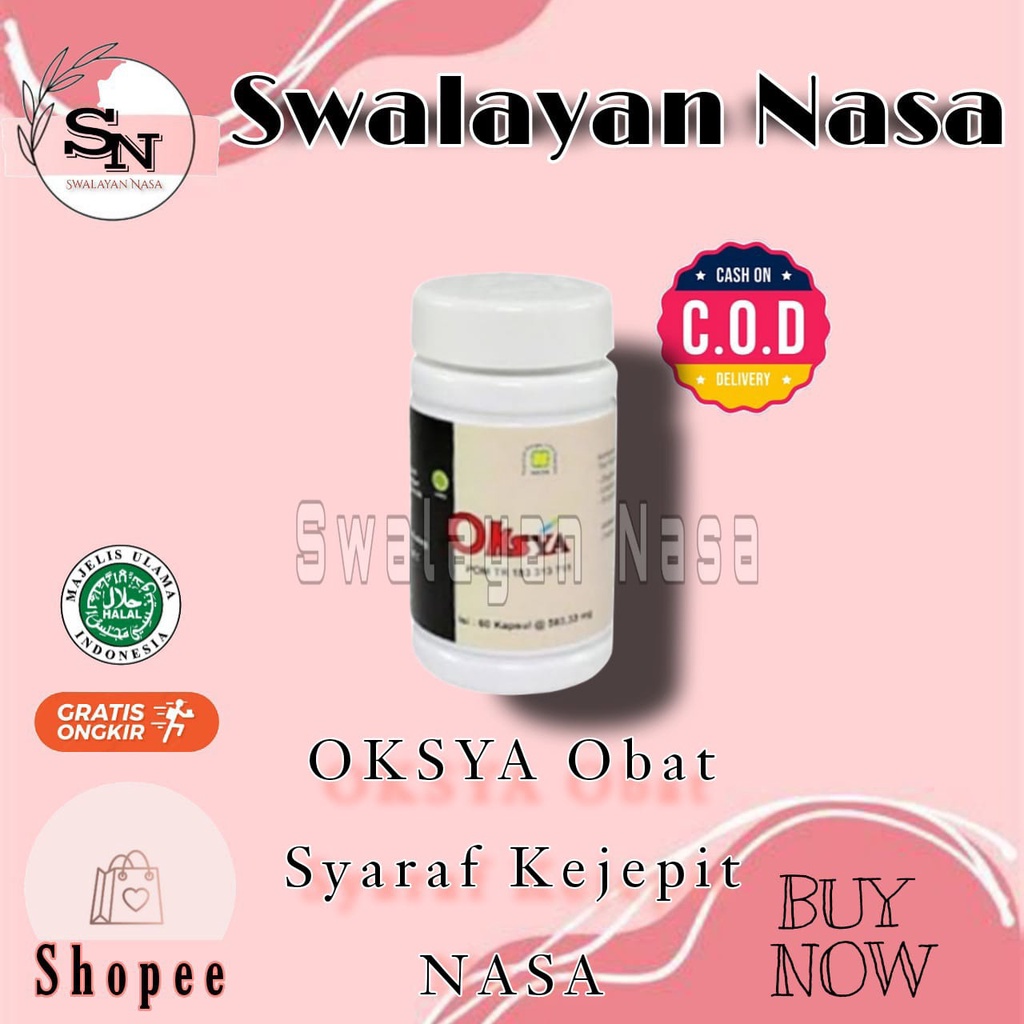 Jual Obat Untuk Syarat Kejepit / Oksya Original Nasa / Obat Sendi dan ...