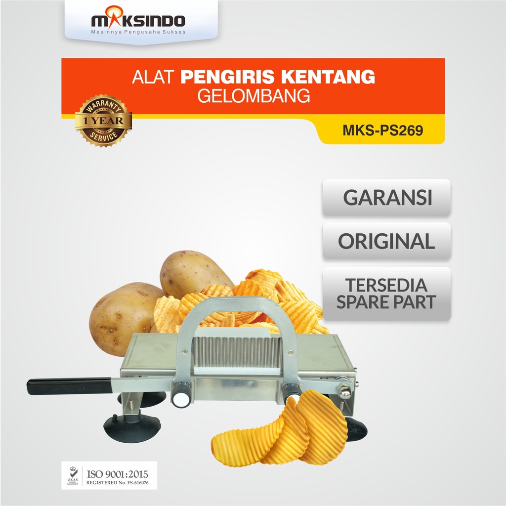Jual Alat Pengiris Kentang Gelombang MKS-PS269 | Shopee Indonesia