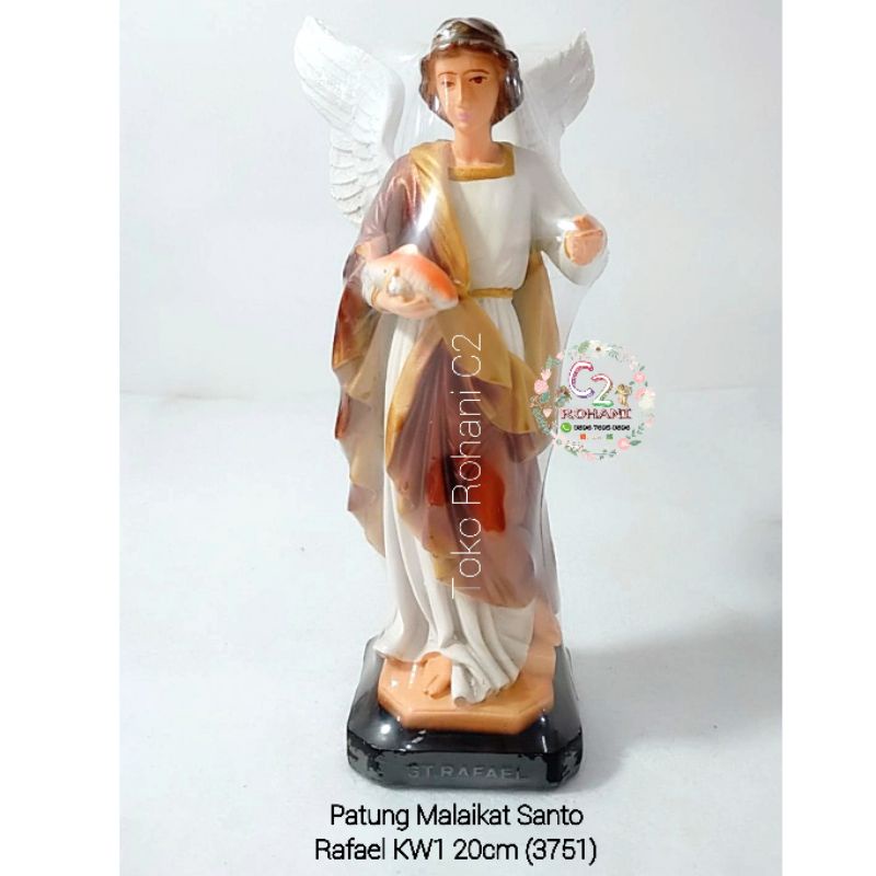 Jual Patung Malaikat Santo Rafael 20cm KW1 (3751) - Patung Malaikat ...