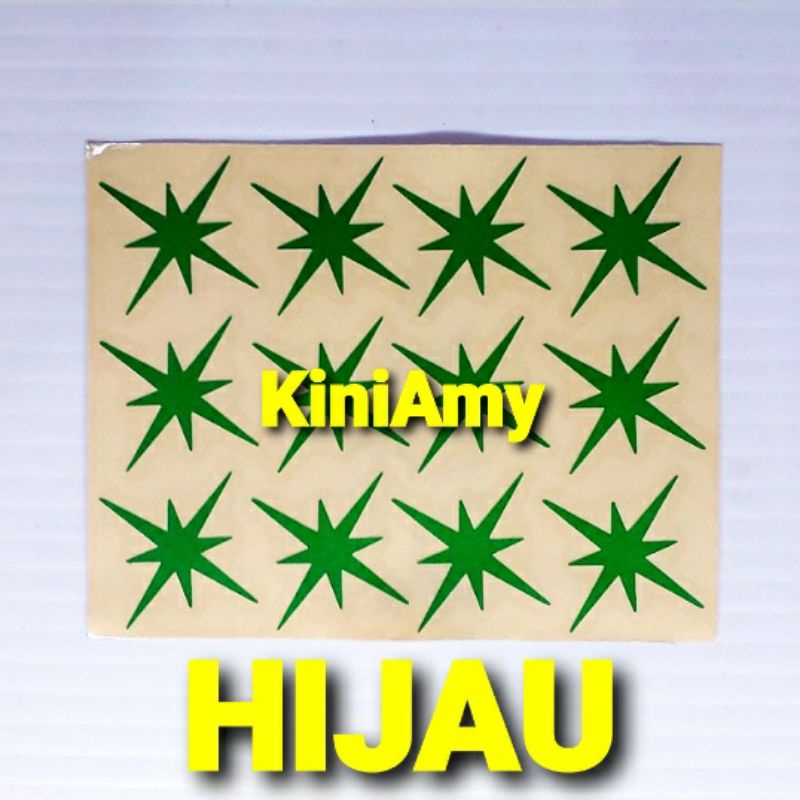 Jual Cutting Sticker Bintang Blink-blink Reflektif | Sticker Variasi ...