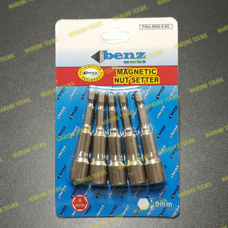 Jual BENZ MAGNETIC HEX NUT SETTER 8 MM X 65 MM | Shopee Indonesia