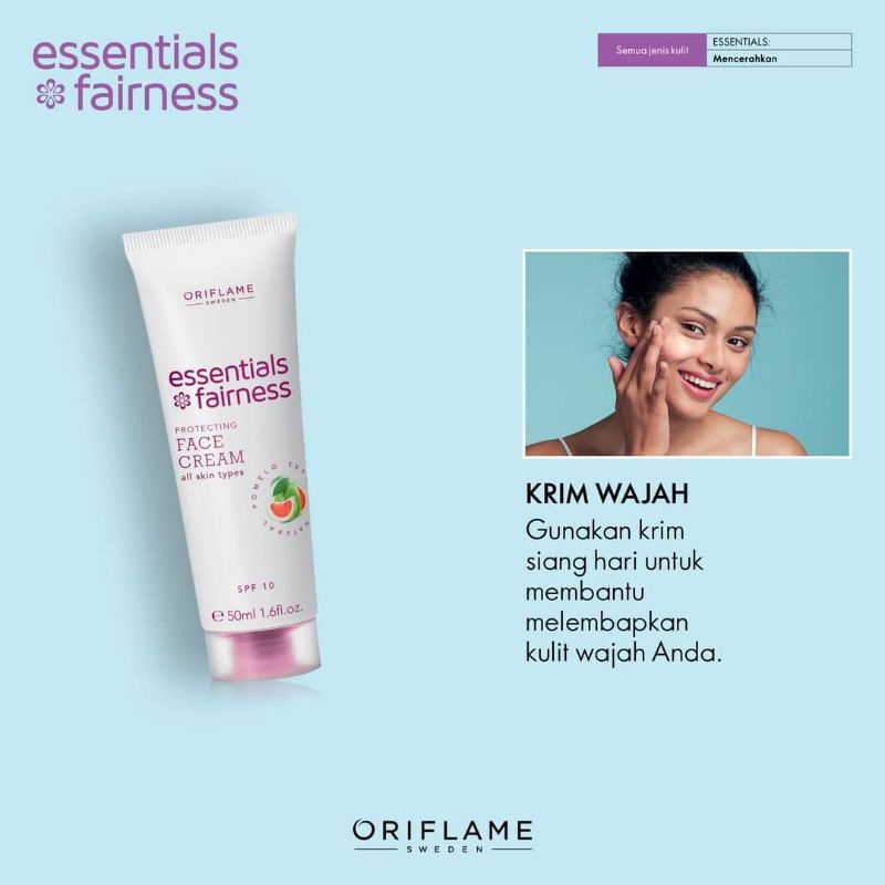 Jual Essentials Fairness: Face Cream/ Gel wash (exp 3/2024) | Shopee ...