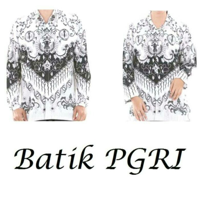 Jual BAJU BATIK PGRI PRIA dan WANITA ( Batik guru ) full furing motif ...