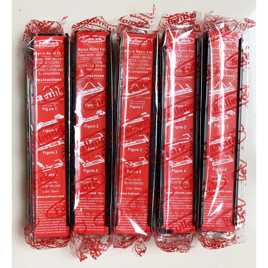 Jual Refill Fullmark 8758 / 7755 Ribbon Pack Untuk Epson MX80 MX100 ...