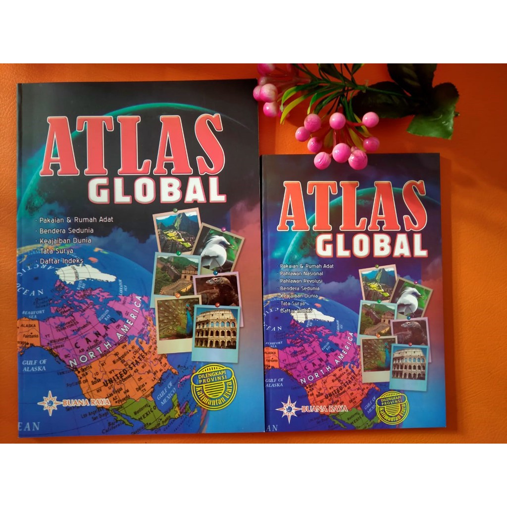 Jual ATLAS GLOBAL BIRU UKURAN STANDART - BUANA RAYA | Shopee Indonesia