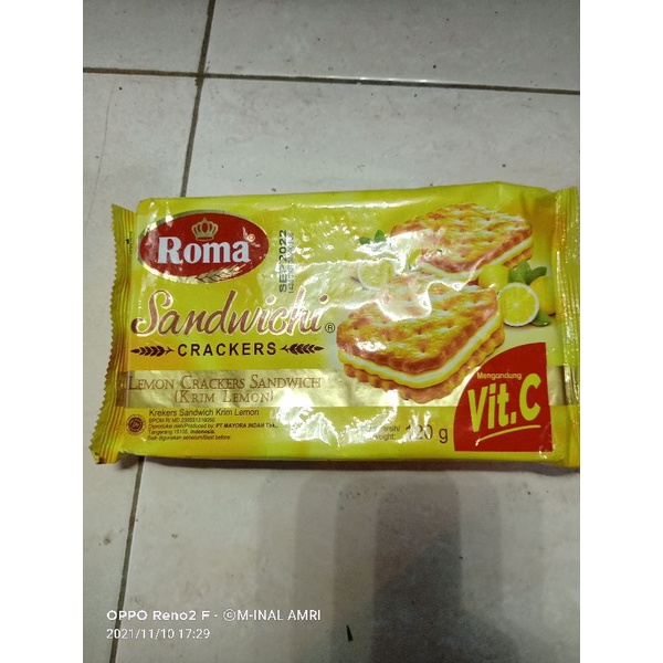Jual roma sandwich lemon | Shopee Indonesia