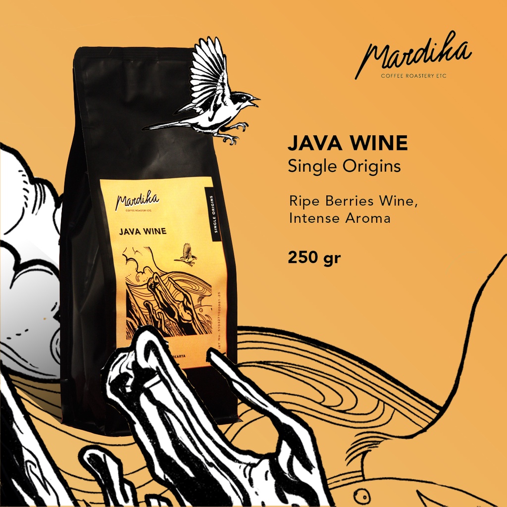 Jual JAVA WINE (250 gr) - Mardika Coffee Roastery | Shopee Indonesia