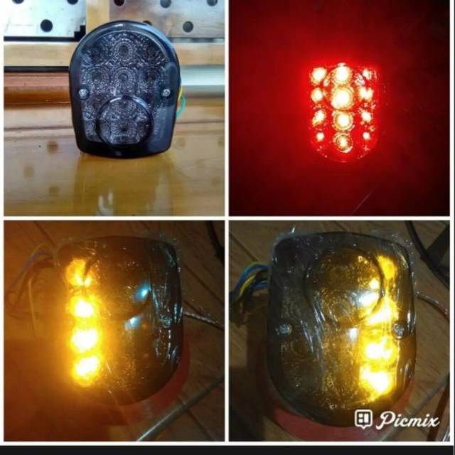 Jual Lampu stop led c70 +fungsi riting | Shopee Indonesia