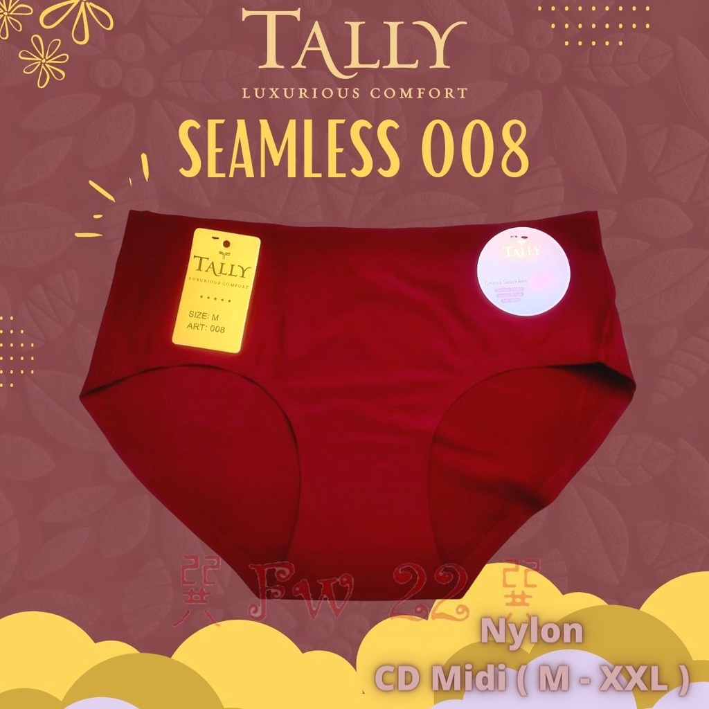 Jual CD Seamless Tally 008 Anti Jiplak Berbahan Nylon yang Lentur dan ...