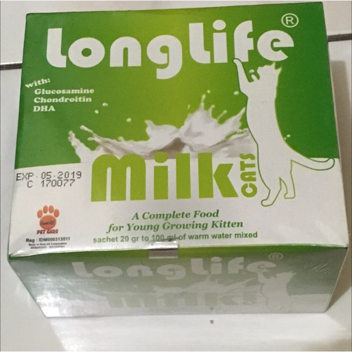 Jual hewan-susu- susu kucing - cat milk - long life - young growing kitten hijau - dus -susu ...