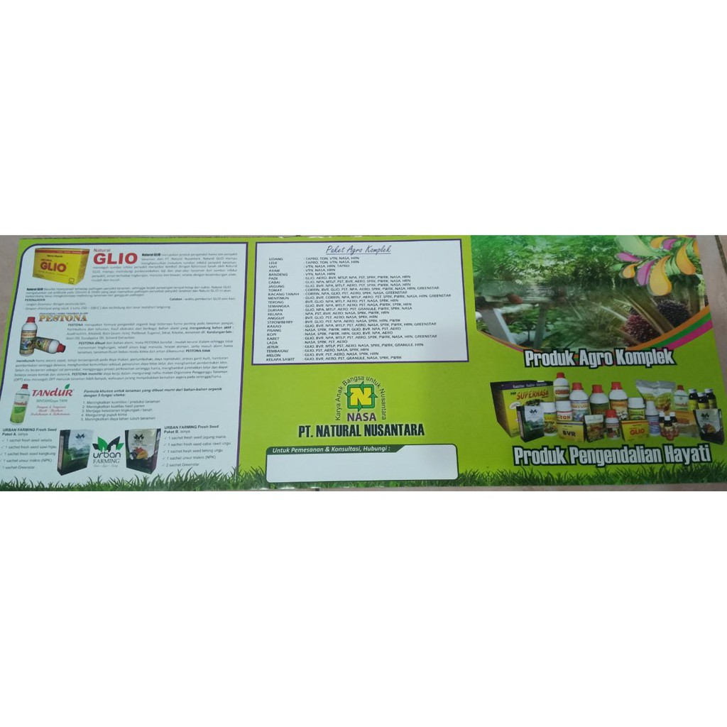 Jual Brosur Agrokompleks Nasa | Shopee Indonesia