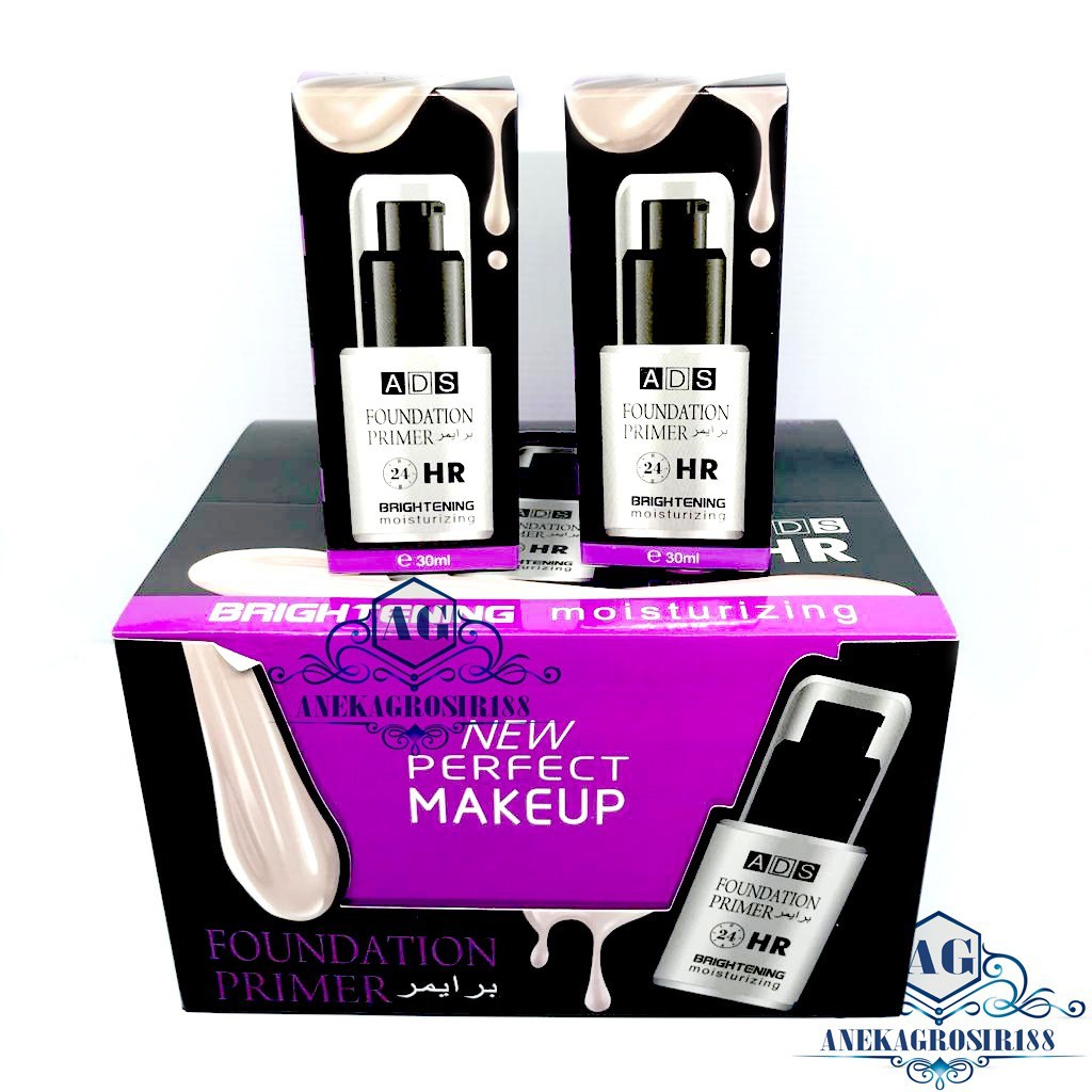 Jual ADS FOUNDATION PRIMER 24 HOURS BRIGHTENING MOISTURIZING 30ML A8864 ...