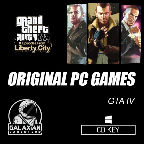 Jual Grand Theft Auto IV - GTA 4 - Original PC Games | Shopee Indonesia
