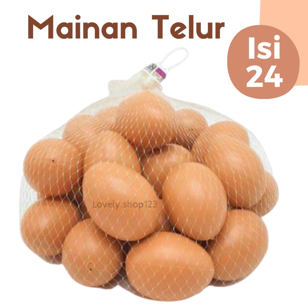 Jual MAINAN TELUR AYAM TELUR TELURAN TELOR PLASTIK TELOR BEBEK | Shopee ...
