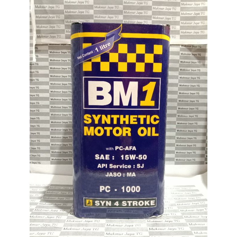 Jual OLI BM1 PC 1000 15W-50 1LT | Shopee Indonesia