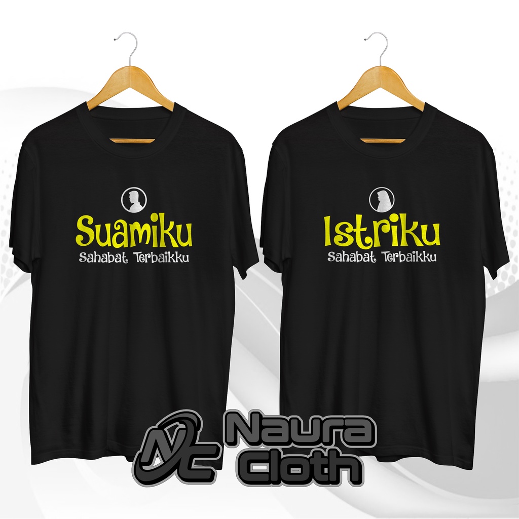 Jual Sablon Kaos Istriku / Kaos Suamiku / Kaos Couple Suami Istri ...