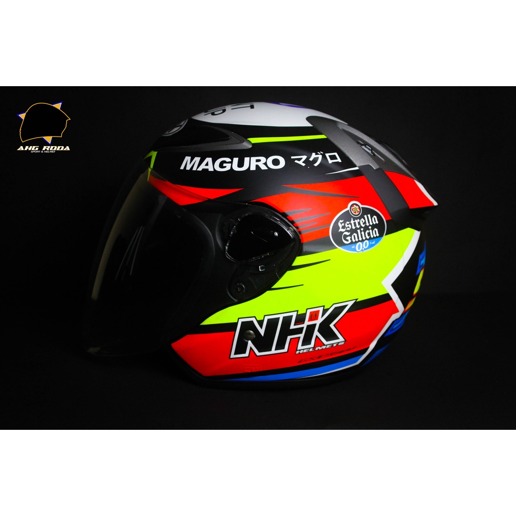 Jual HELM NHK R6 SERGIO | Shopee Indonesia
