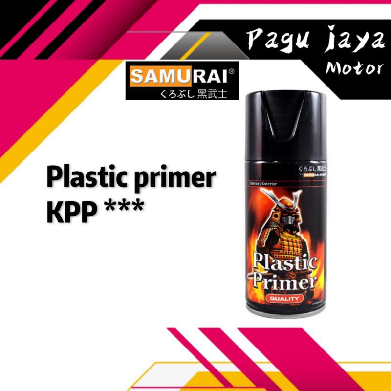 Jual Plastic Primer KPP*** samurai paint 300cc cat semprot spray pilok ...