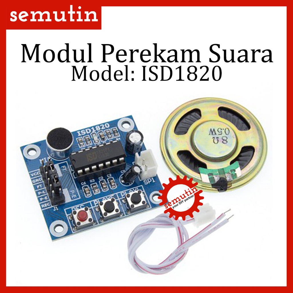 Jual Modul Perekam Suara ISD1820 / Sound Recorder Playback Es Krim ... Jual Modul Perekam Suara ISD1820 / Sound Recorder Playback Es Krim ...