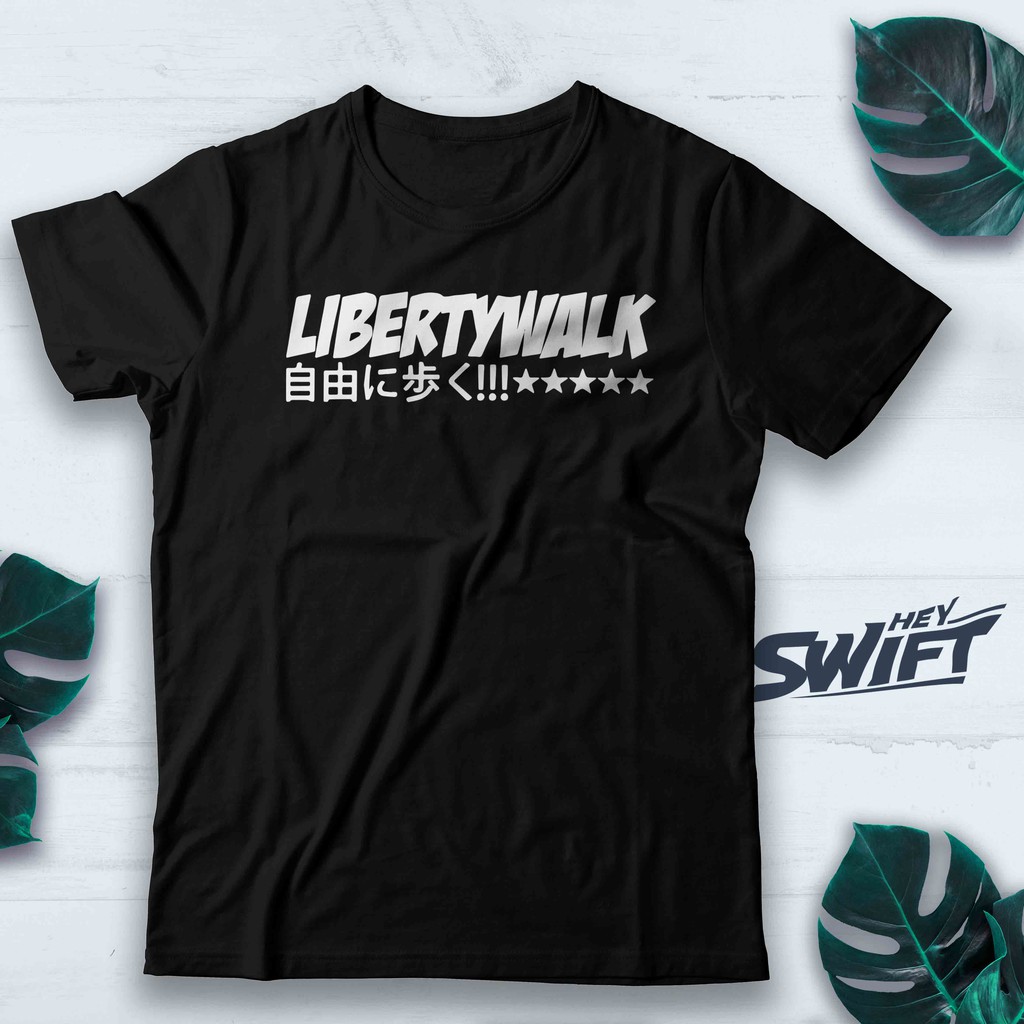 Jual KAOS LIBERTYWALK LIBERTY WALK LOGO T-SHIRT BAJU DISTRO | Shopee ...