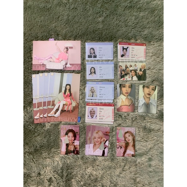 Jual Twice formula of love photocard nayeon jeongyeon momo sana jihyo mina dahyun chaeyoung ...