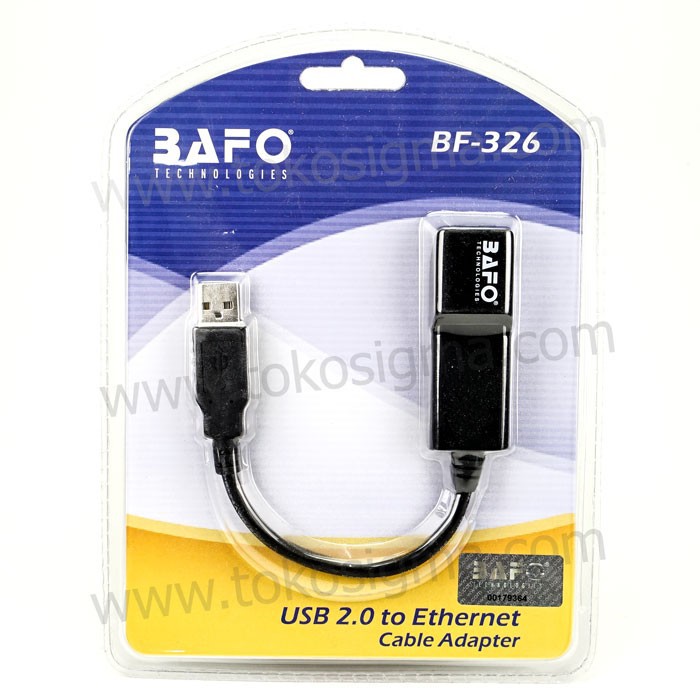 Jual BAFO BF-326 USB 2.0 to LAN ETHERNET CABLE ADAPTER | Shopee Indonesia