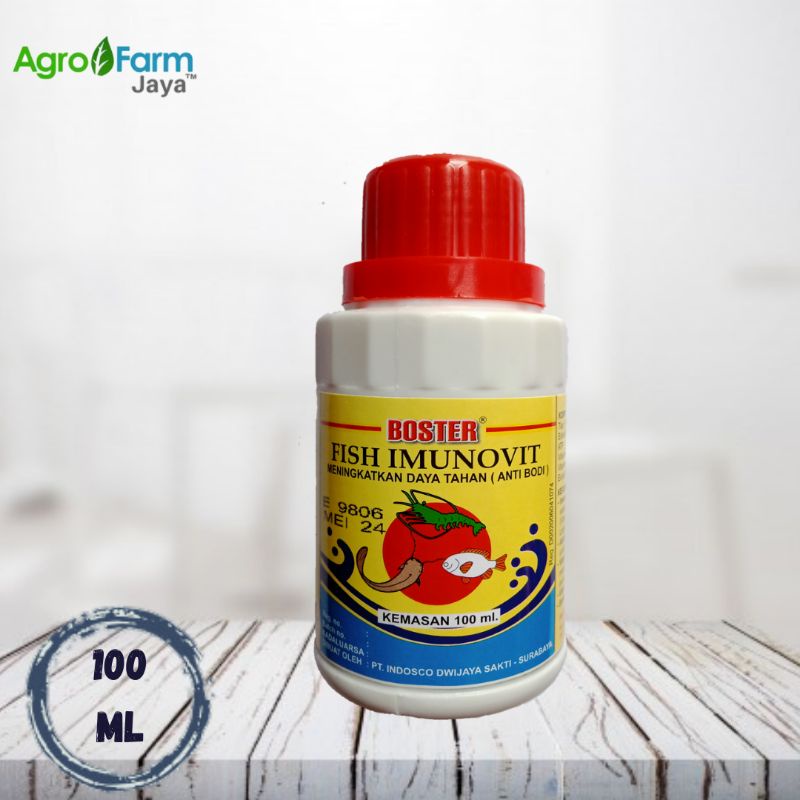 Jual Boster Fish Imunovit 100 ml Meningkatkan Daya Tahan Tubuh Ikan ...