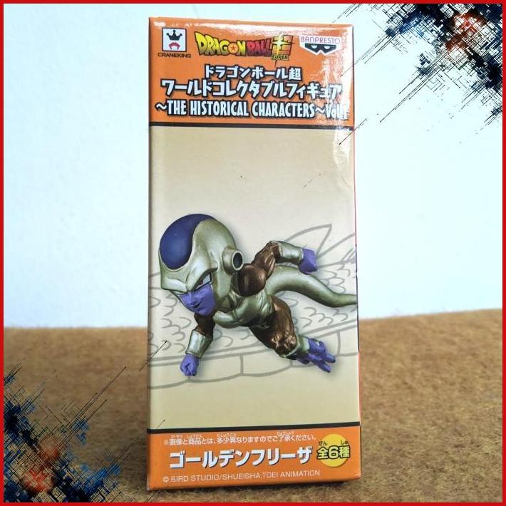 Jual WCF Golden Frieza ORI Banpresto Historical PVC Figure Freeza Gold DBZ | Shopee Indonesia