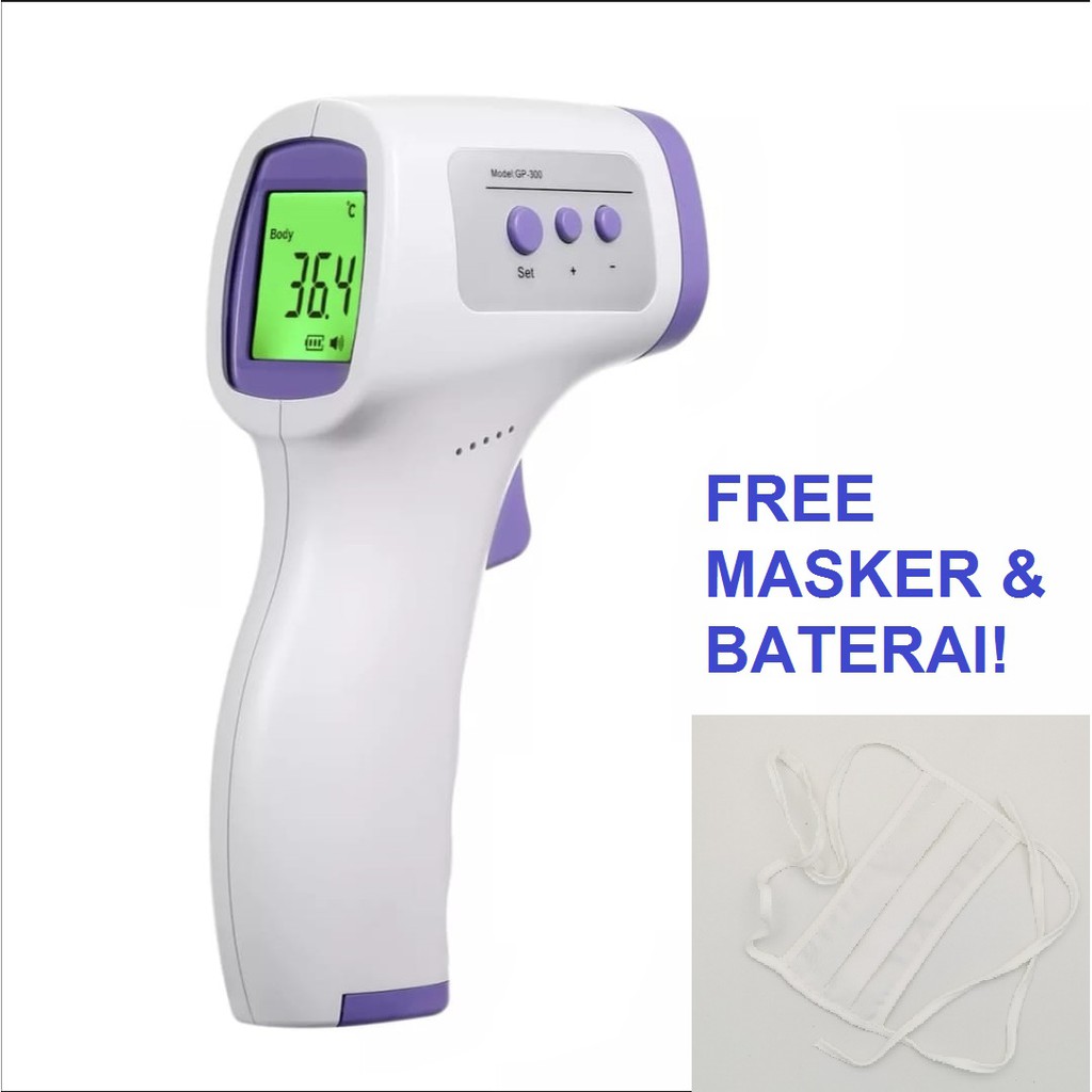Jual Thermogun Infrared Non Contact / Thermometer Suhu Tubuh | Shopee ...