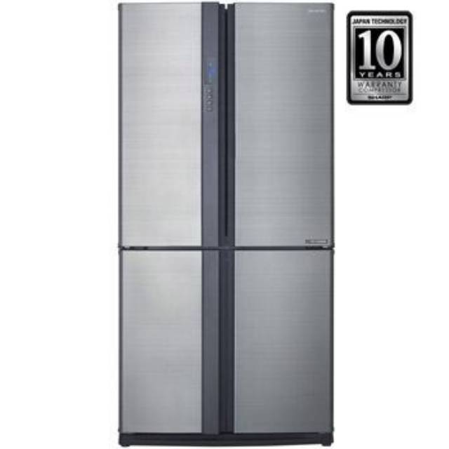 Jual Kulkas Besar Sharp SJ-IF85PB-SL | Shopee Indonesia