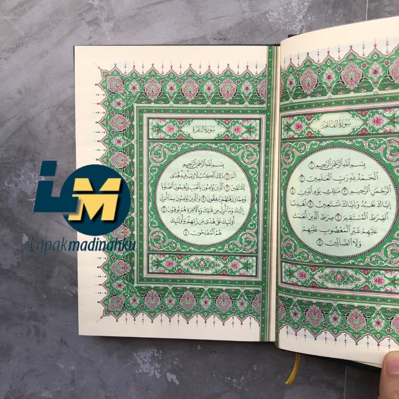 Jual {Free Pelindung Sudut} MUSHAF Al-Quran ‘ADY Sedang - STANDAR HIJAU ...