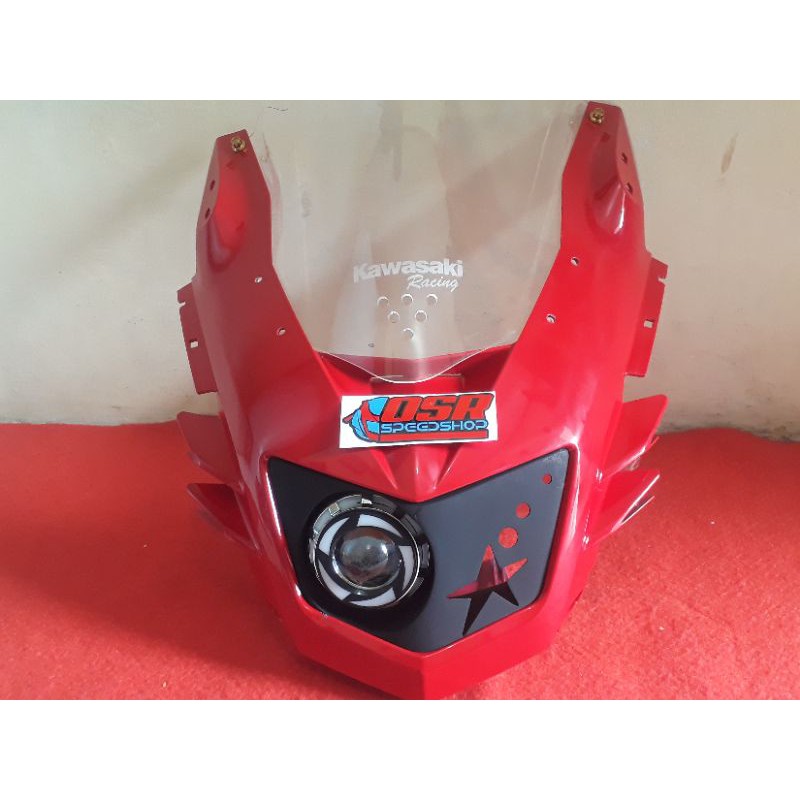 Jual Paket batok barong depan ninja rr new + lampu projie (BISA BAYAR ...