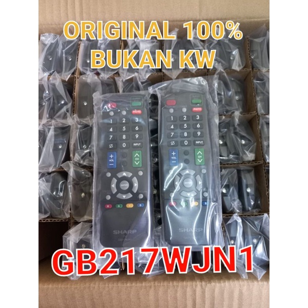 Jual REMOTE REMOT ORIGINAL TV SHARP GB217WJN1 | Shopee Indonesia